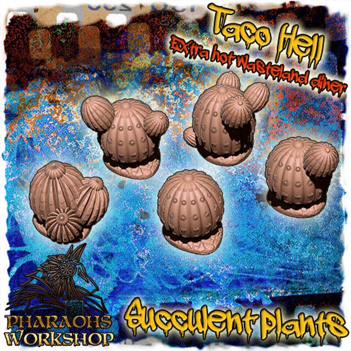 3D Printable Taco Hell Wasteland Diner - Full project (commercial license) by Pharaoh's Workshop